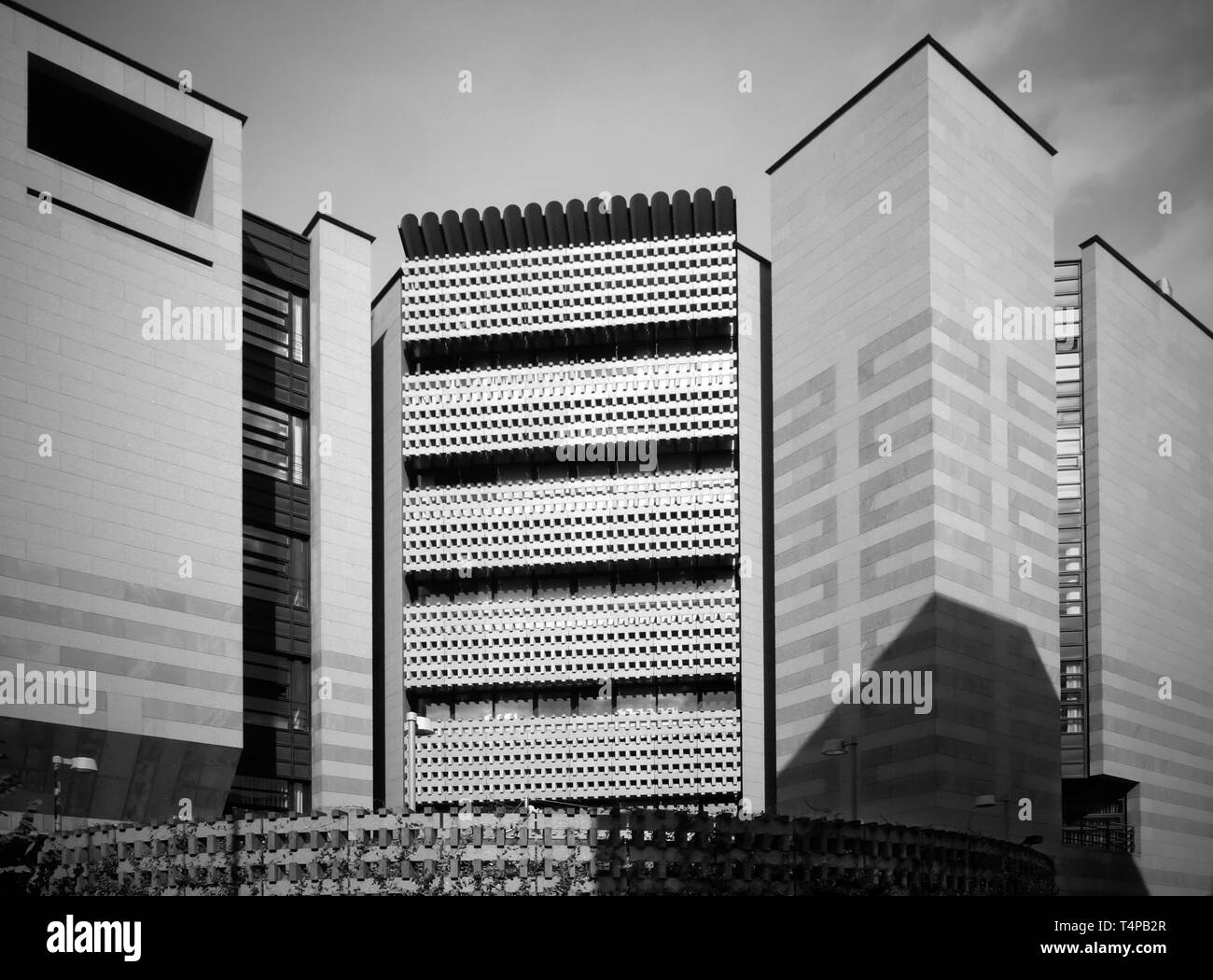 Building designed by Mario Botta Stock Photo - Alamy