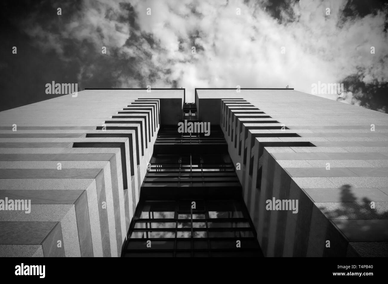 Building designed by Mario Botta Stock Photo - Alamy