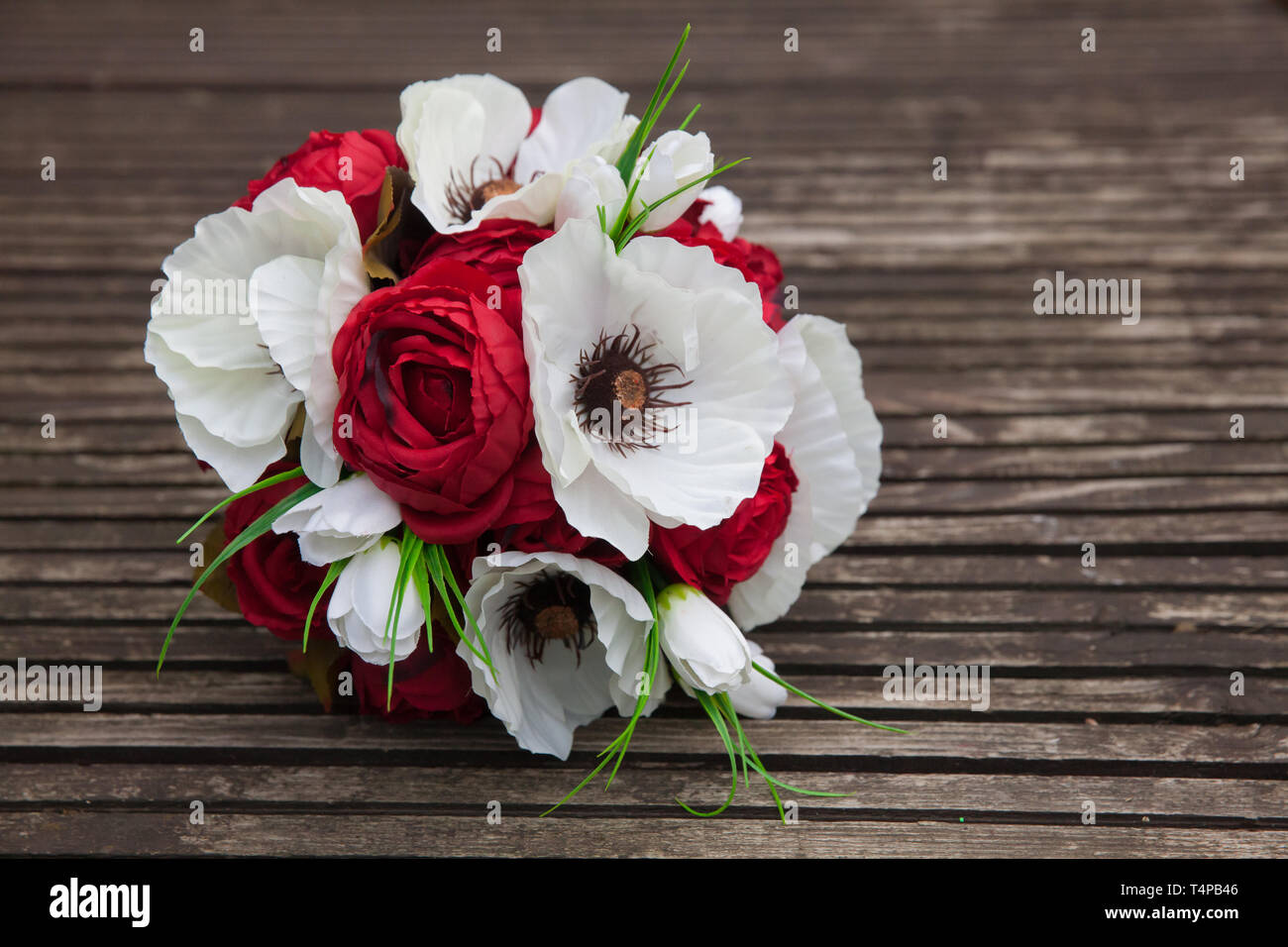 Beautiful artificial flower arrangements with vivid colors and natural ...