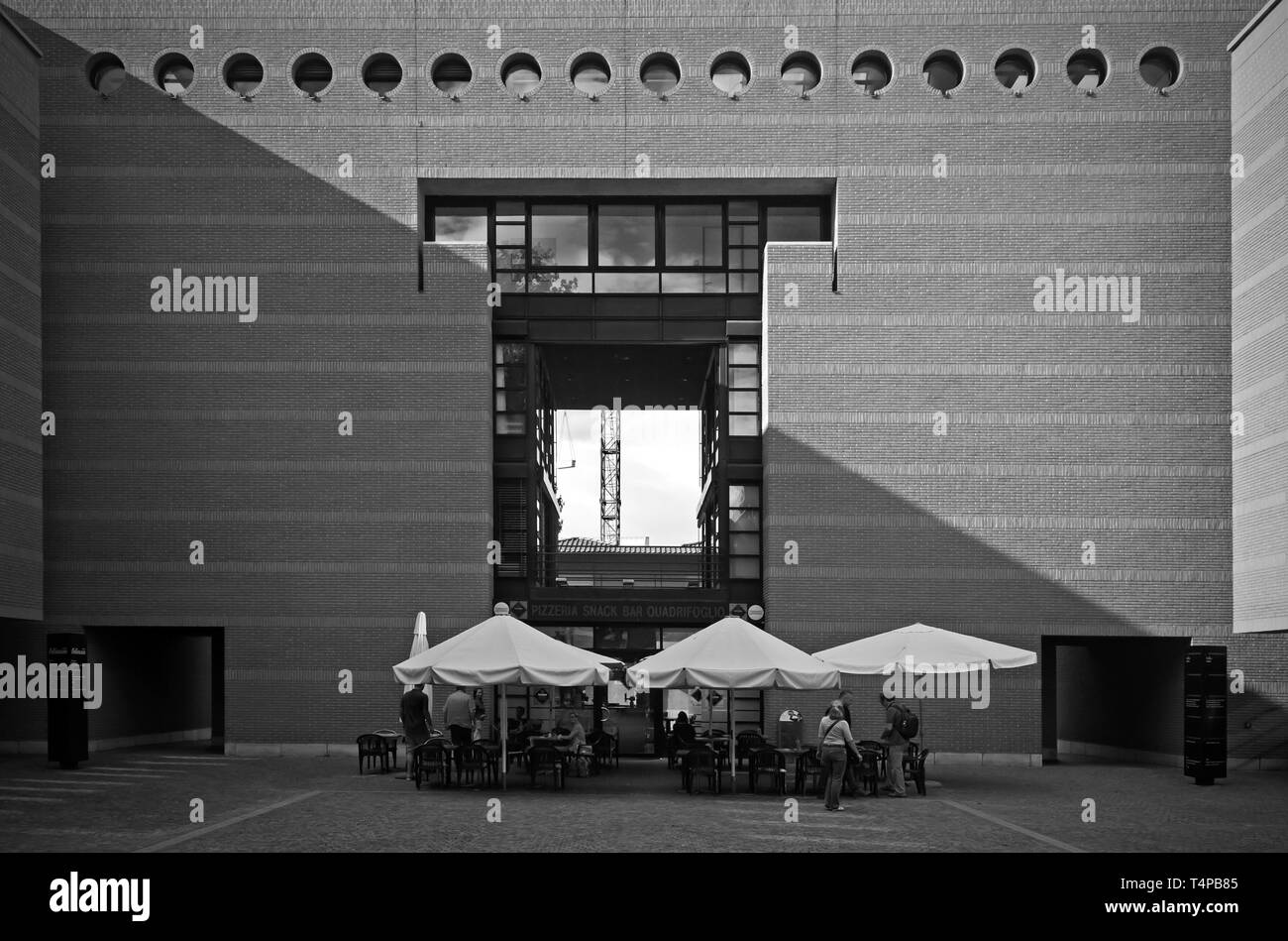 Building designed by Mario Botta Stock Photo - Alamy