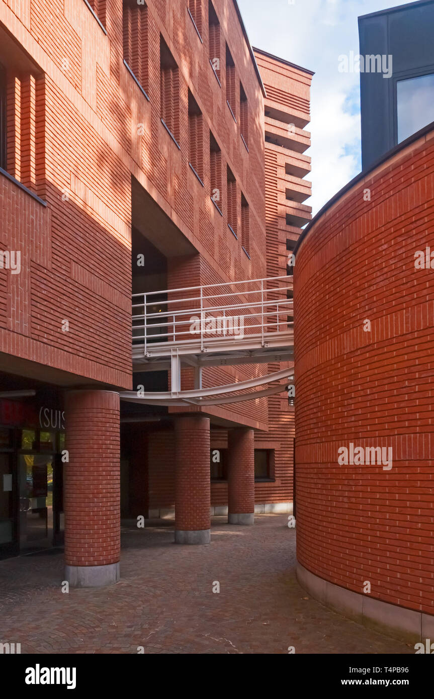Building designed by Mario Botta Stock Photo - Alamy