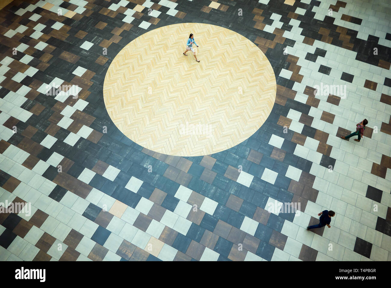 Minsk, Belarus - Jule 22, 2018: Dana Mall major shopping center in ...