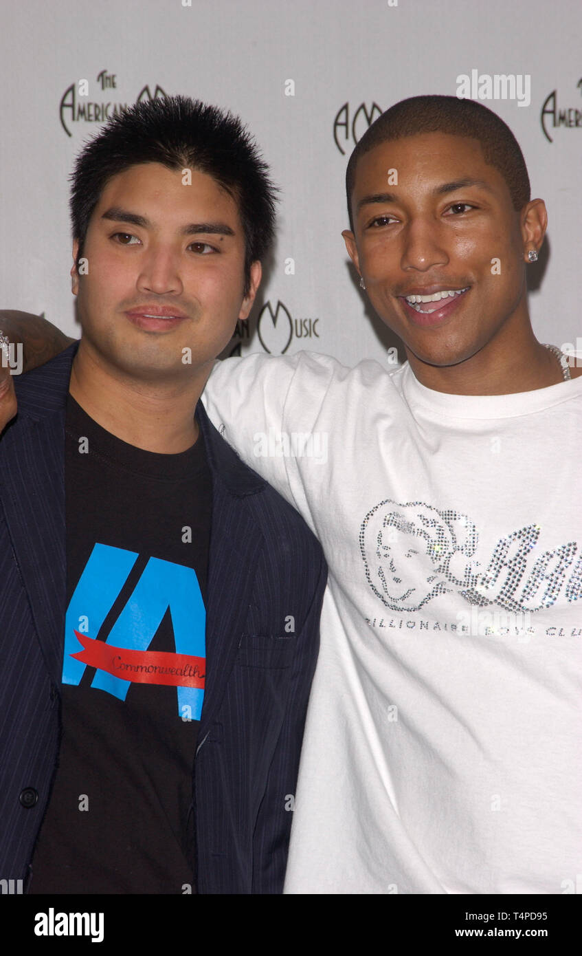 LOS ANGELES, CA. November 14, 2004: Los Angeles, CA: PHARRELL WILLIAMS ...