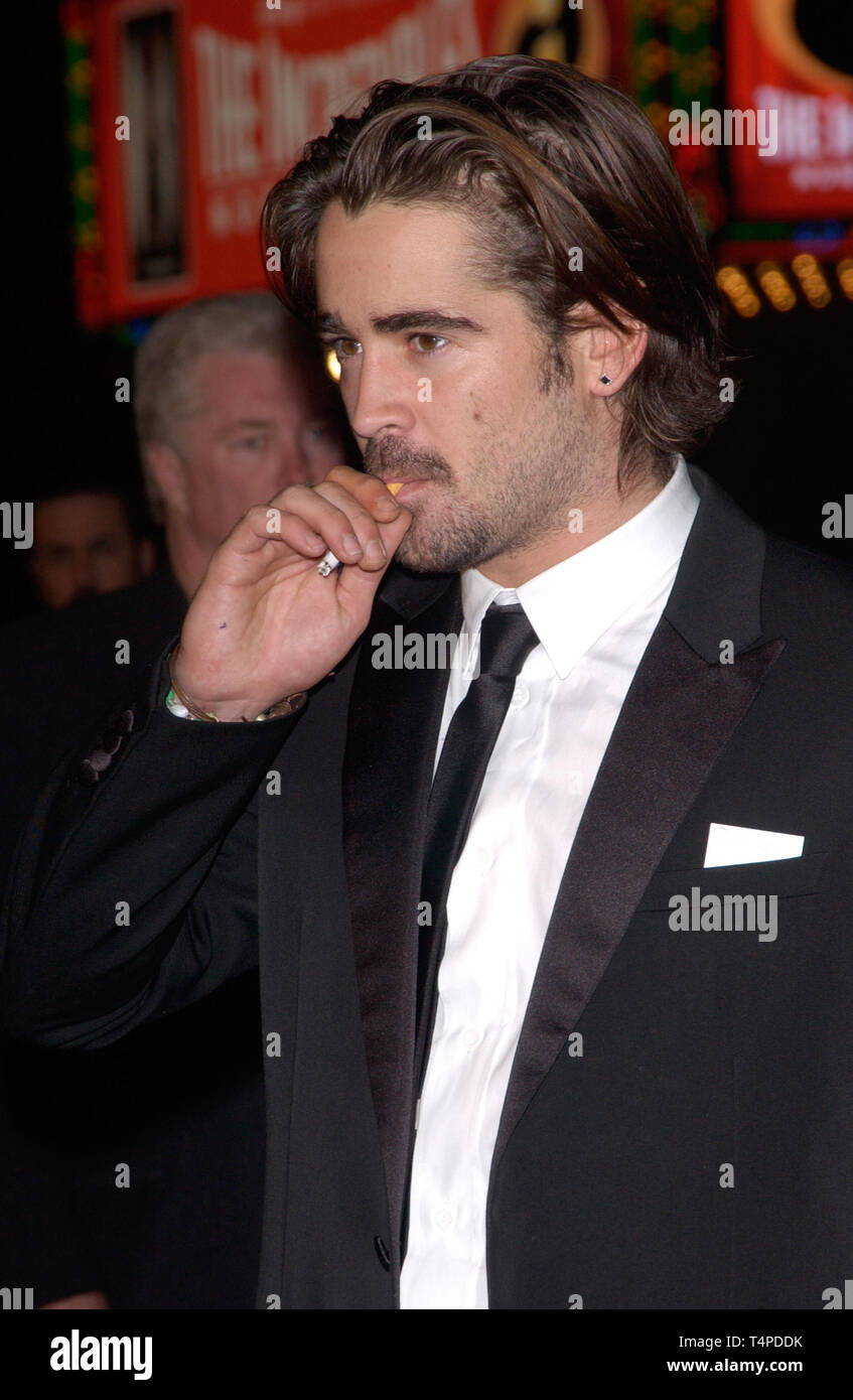 LOS ANGELES, CA. November 16, 2004: Los Angeles, CA: Actor COLIN ...