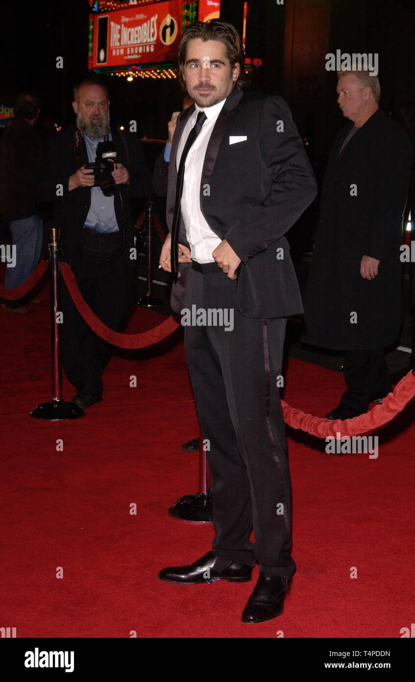 LOS ANGELES, CA. November 16, 2004: Los Angeles, CA: Actor COLIN ...