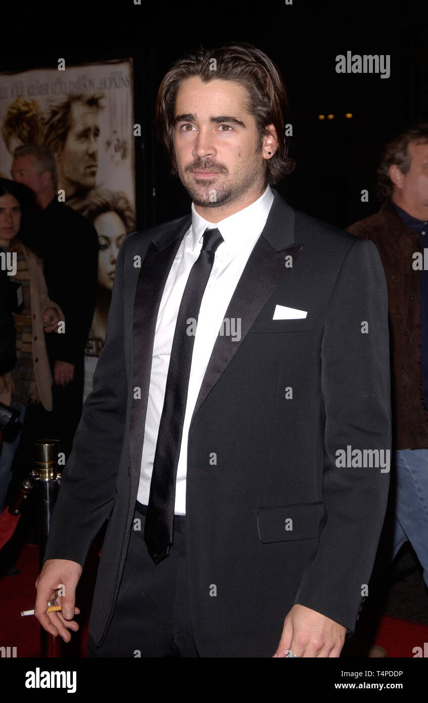 LOS ANGELES, CA. November 16, 2004: Los Angeles, CA: Actor COLIN ...