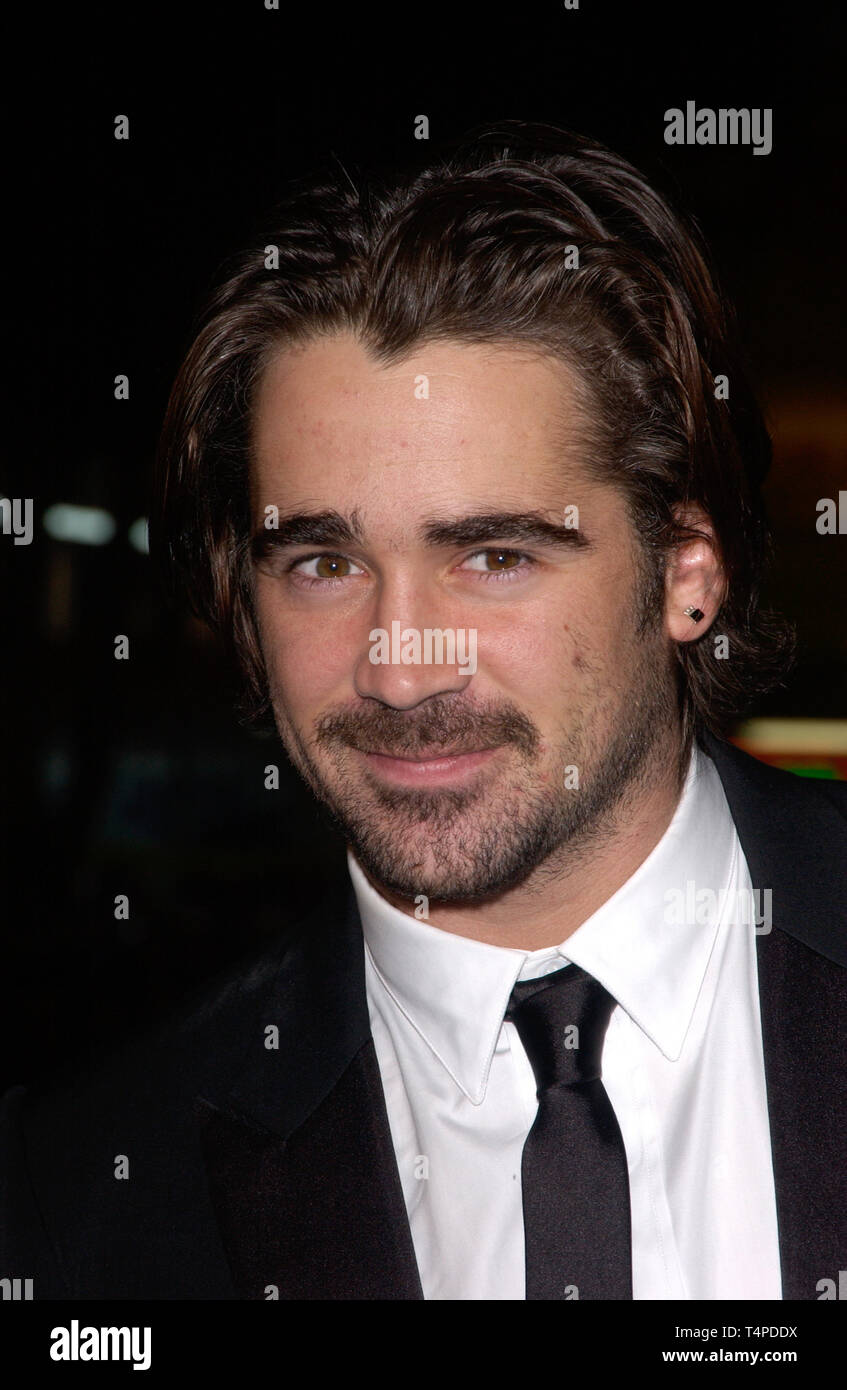 LOS ANGELES, CA. November 16, 2004: Los Angeles, CA: Actor COLIN ...