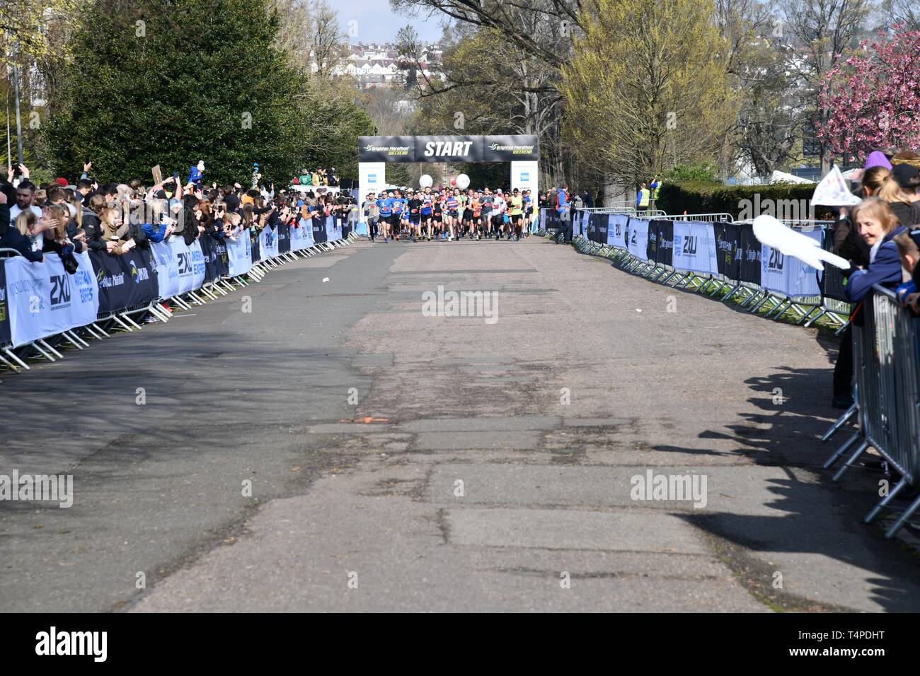 Brighton marathon 2019 Stock Photo - Alamy