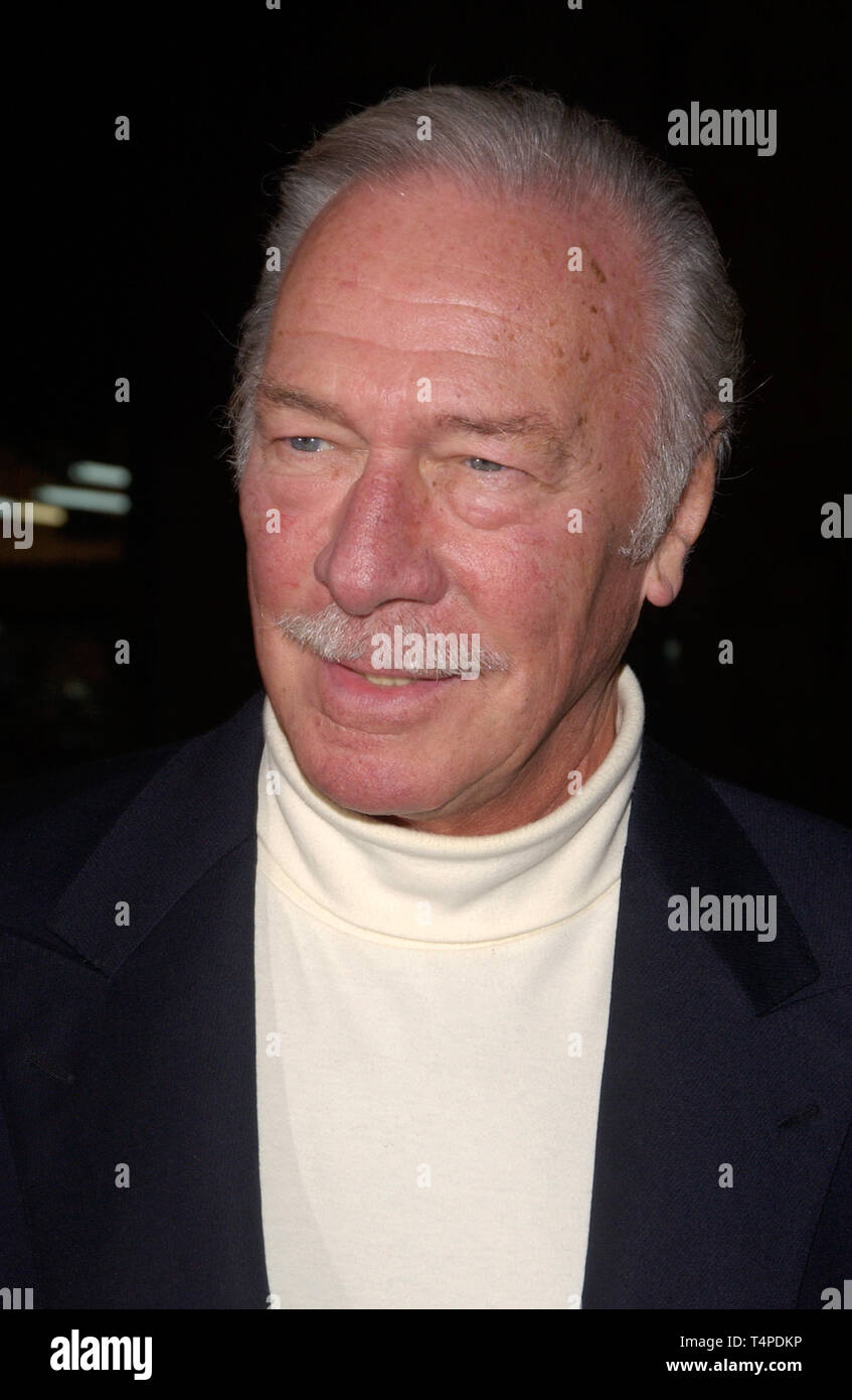 LOS ANGELES, CA. November 16, 2004: Los Angeles, CA: Actor CHRISTOPHER ...
