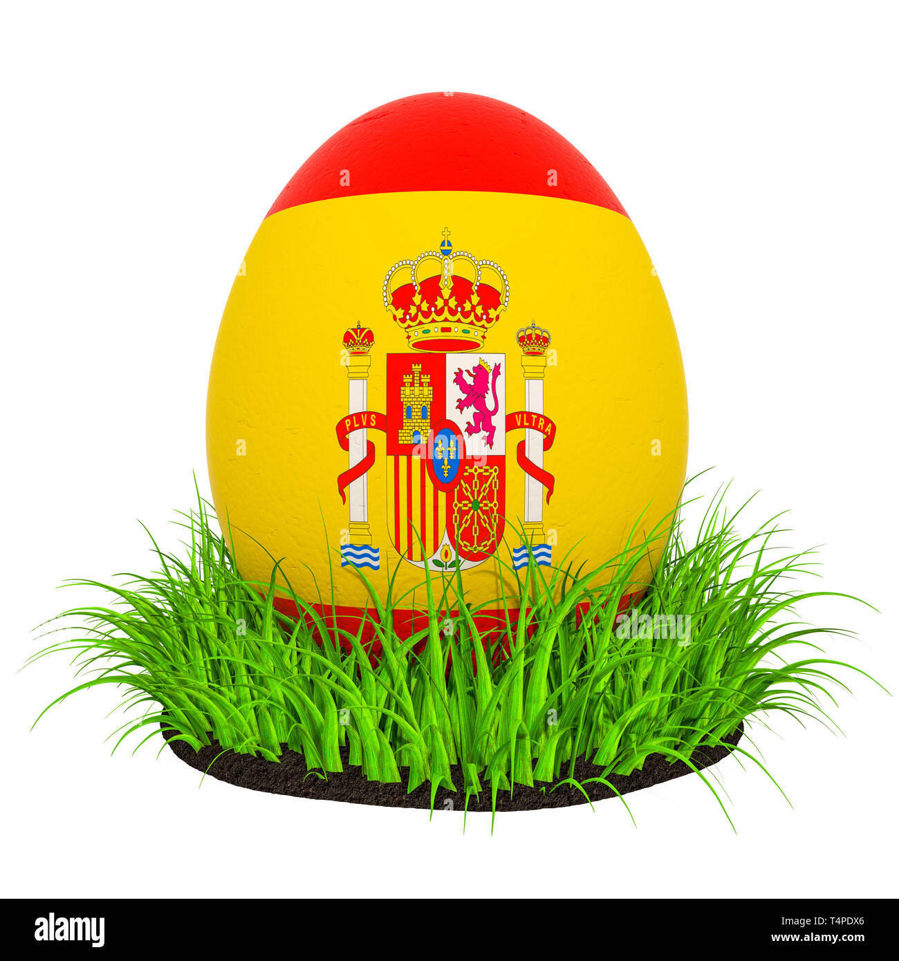 Easter egg flag spain rendering hi-res stock photography and images - Alamy