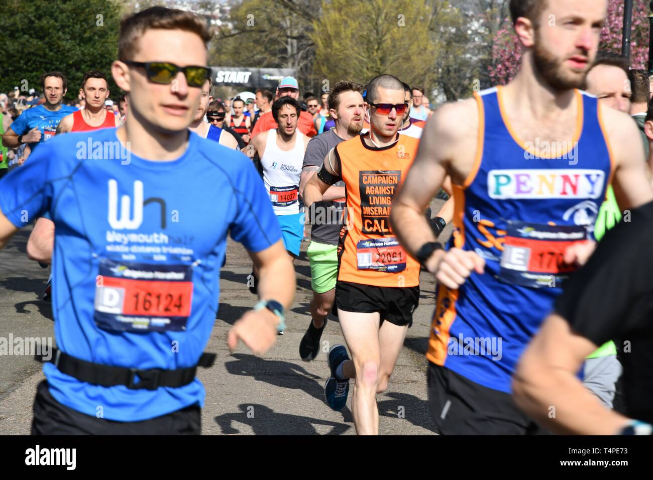 Brighton marathon 2019 Stock Photo - Alamy