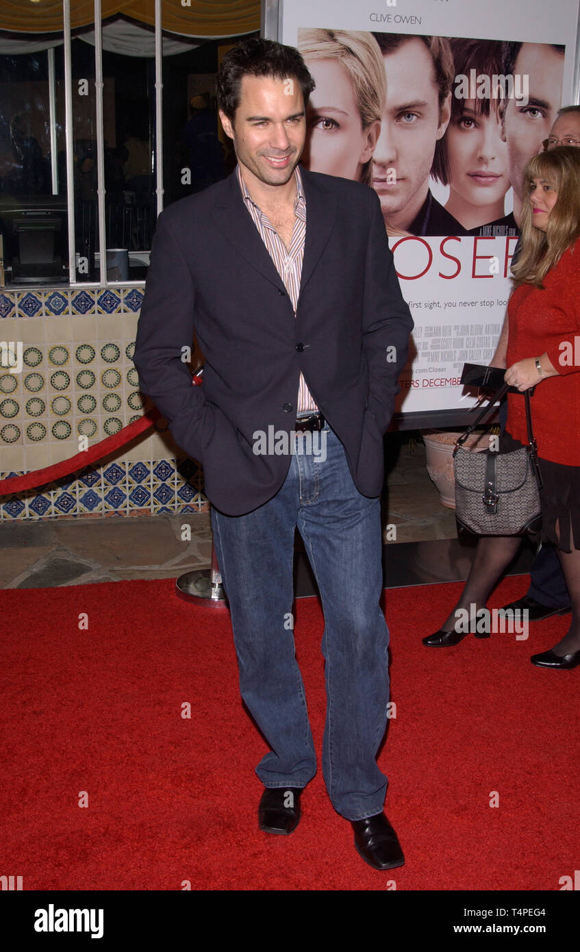LOS ANGELES, CA. November 22, 2004: Los Angeles, CA: Actor ERIC ...