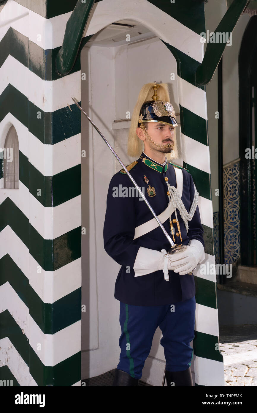 Portuguese National Republican Guard Stock Photo - Alamy