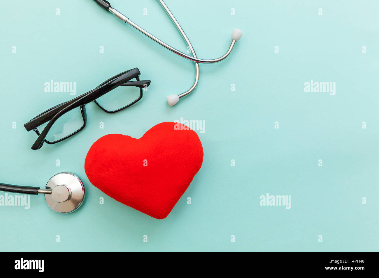 Simply minimal design medicine equipment stethoscope or phonendoscope ...