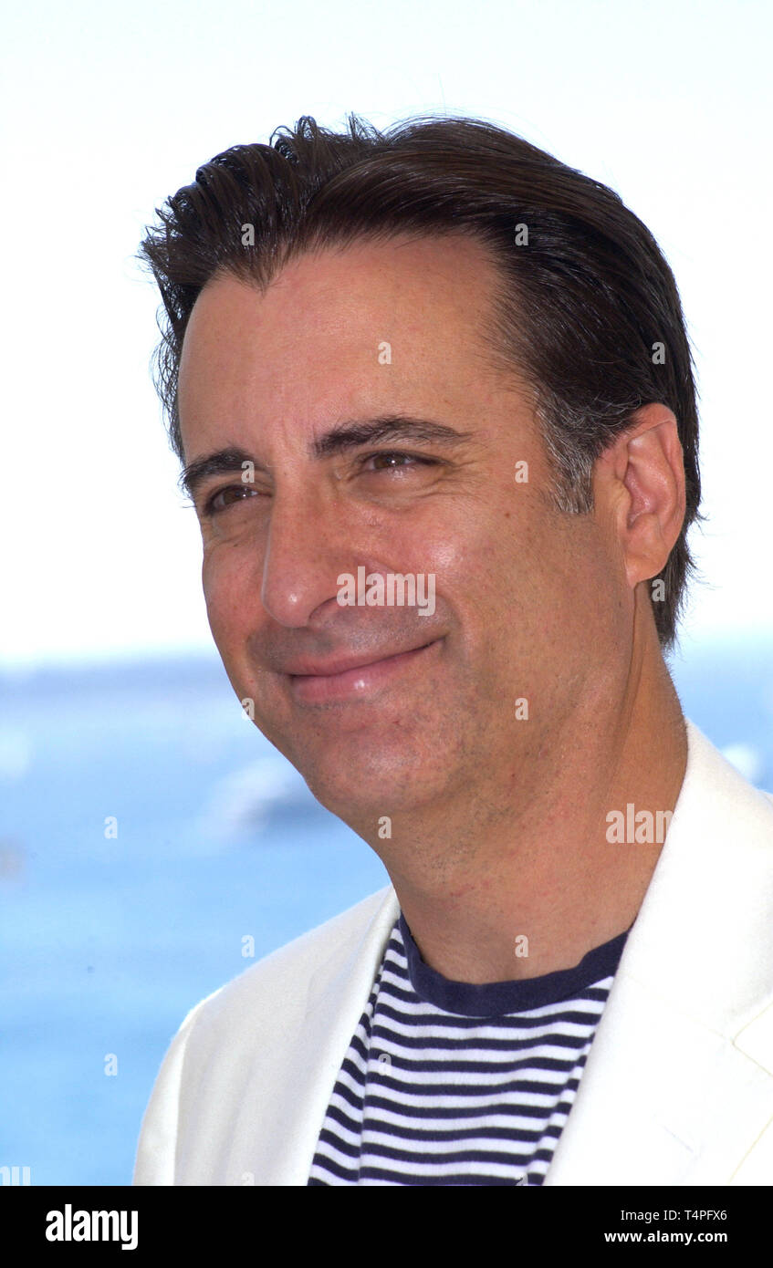 CANNES, FRANCE. May 16, 2004: ANDY GARCIA at photocall at the Cannes ...