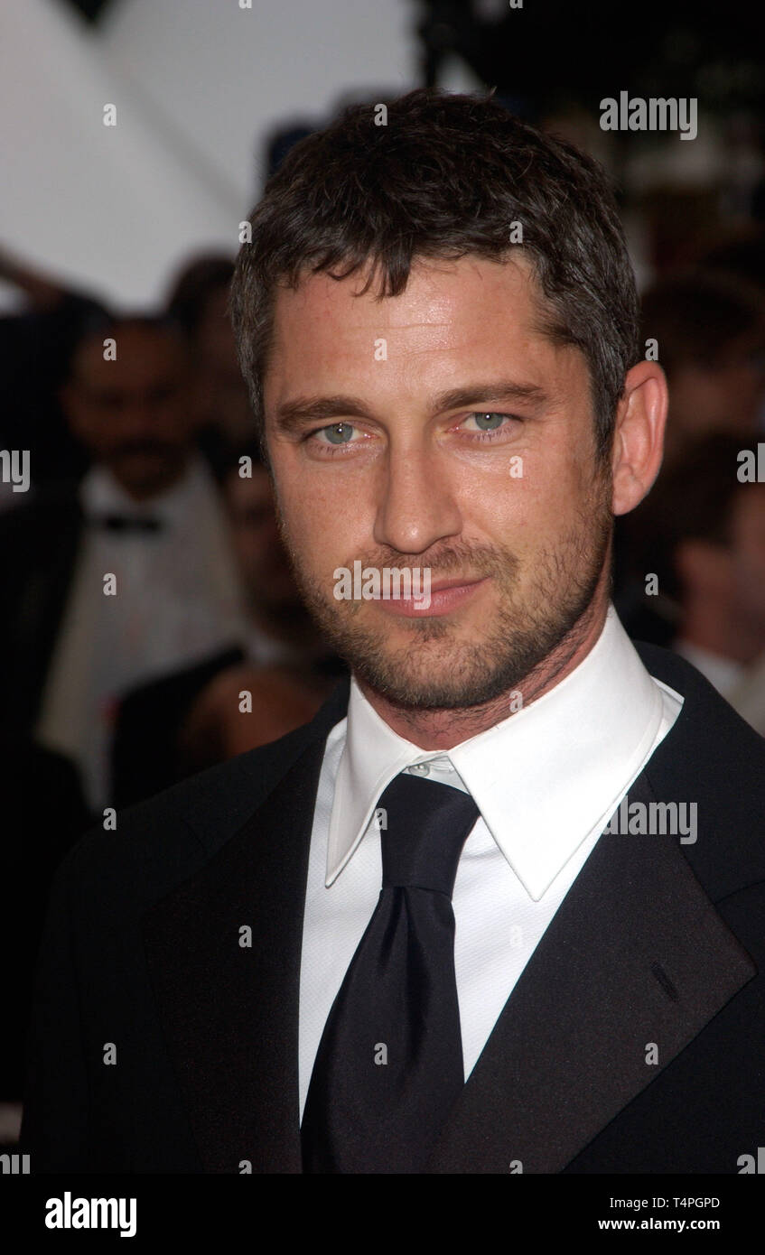 CANNES, FRANCE. May 22, 2004: GERARD BUTLER at the awards gala for the ...