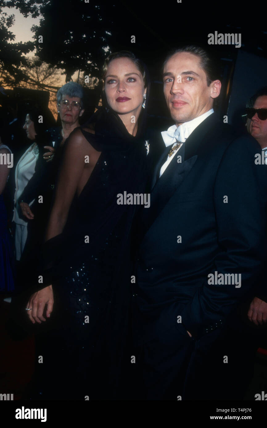 Los Angeles, California, USA 21st March 1994 Actress Sharon Stone and ...