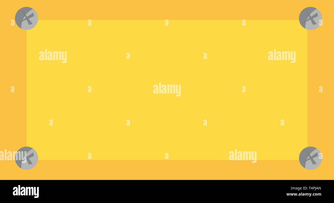 construction board tool empty vector illustration design Stock Vector ...