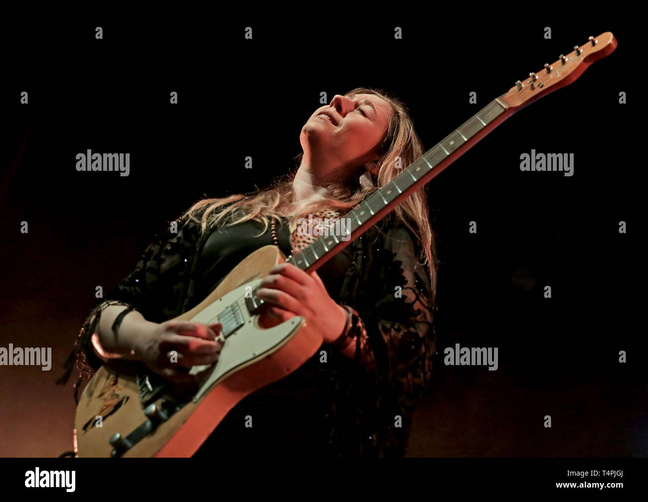 Joanne Shaw Taylor performing at Manchester O2 Ritz Featuring: Joanne ...