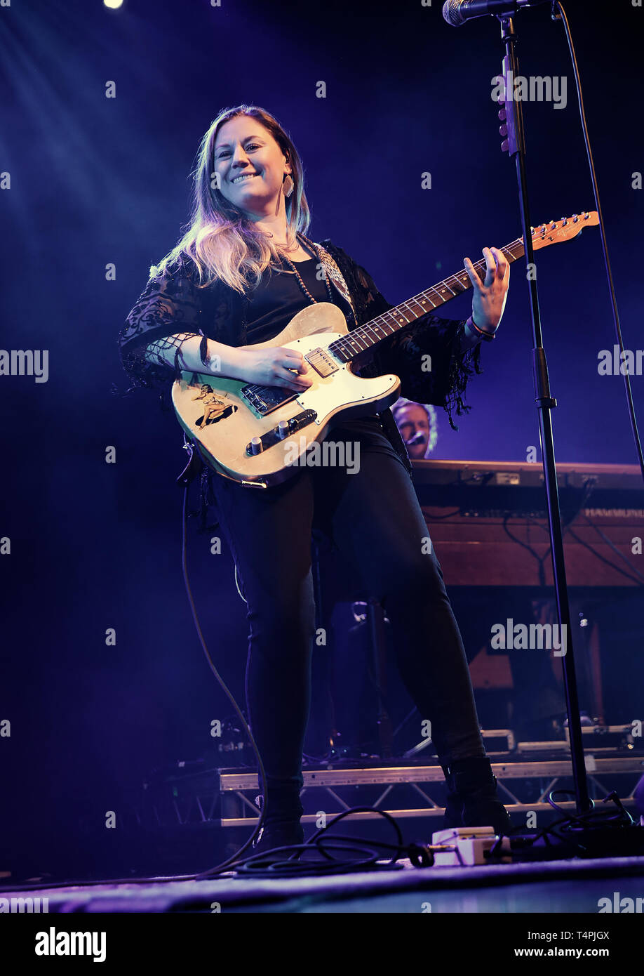 Joanne Shaw Taylor performing at Manchester O2 Ritz Featuring: Joanne ...