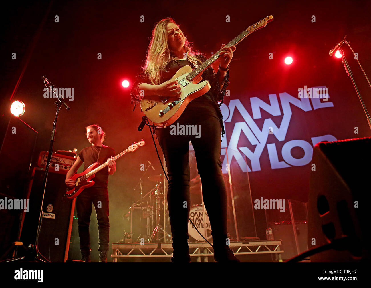 Joanne Shaw Taylor performing at Manchester O2 Ritz Featuring: Joanne ...