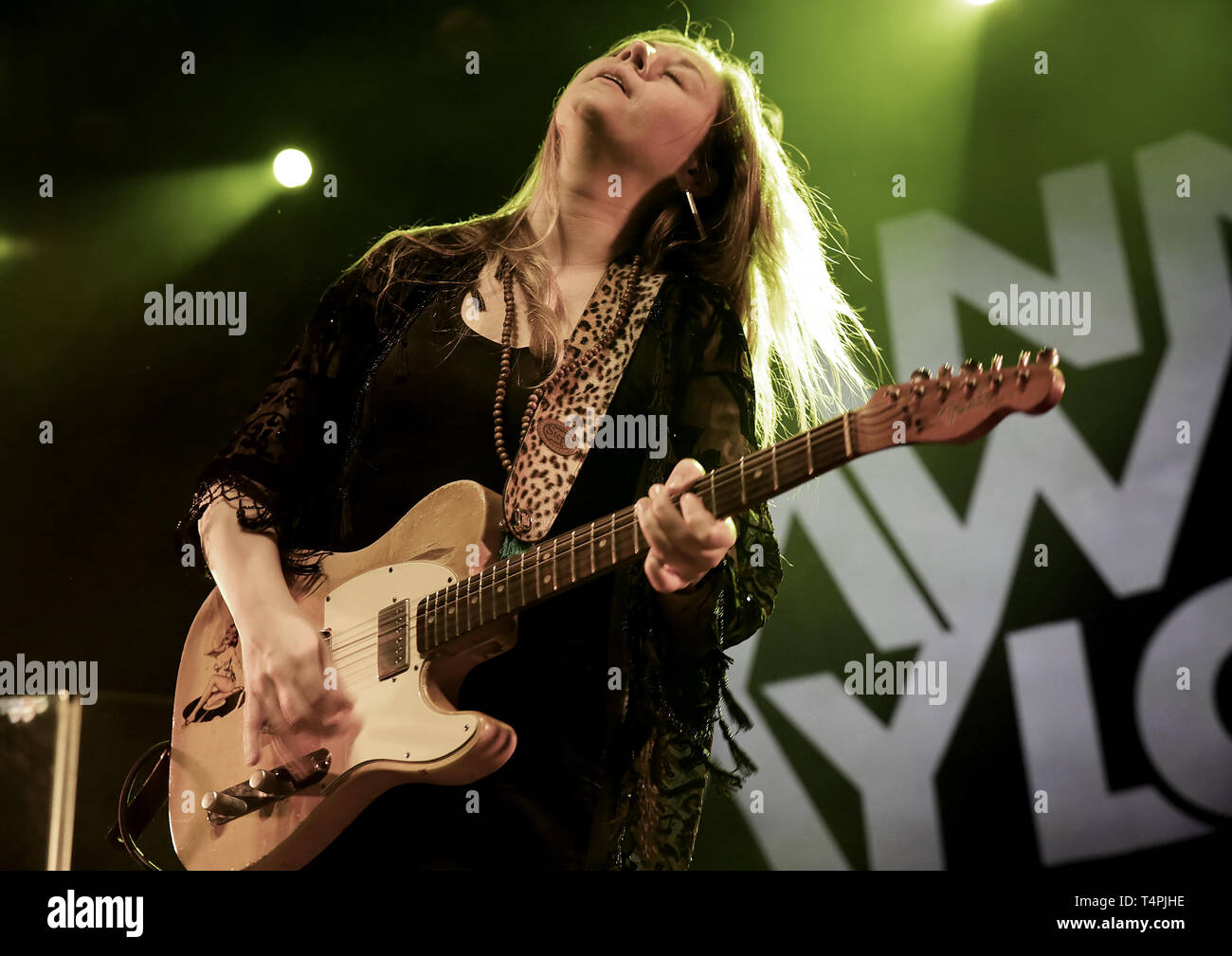 Joanne Shaw Taylor performing at Manchester O2 Ritz Featuring: Joanne ...