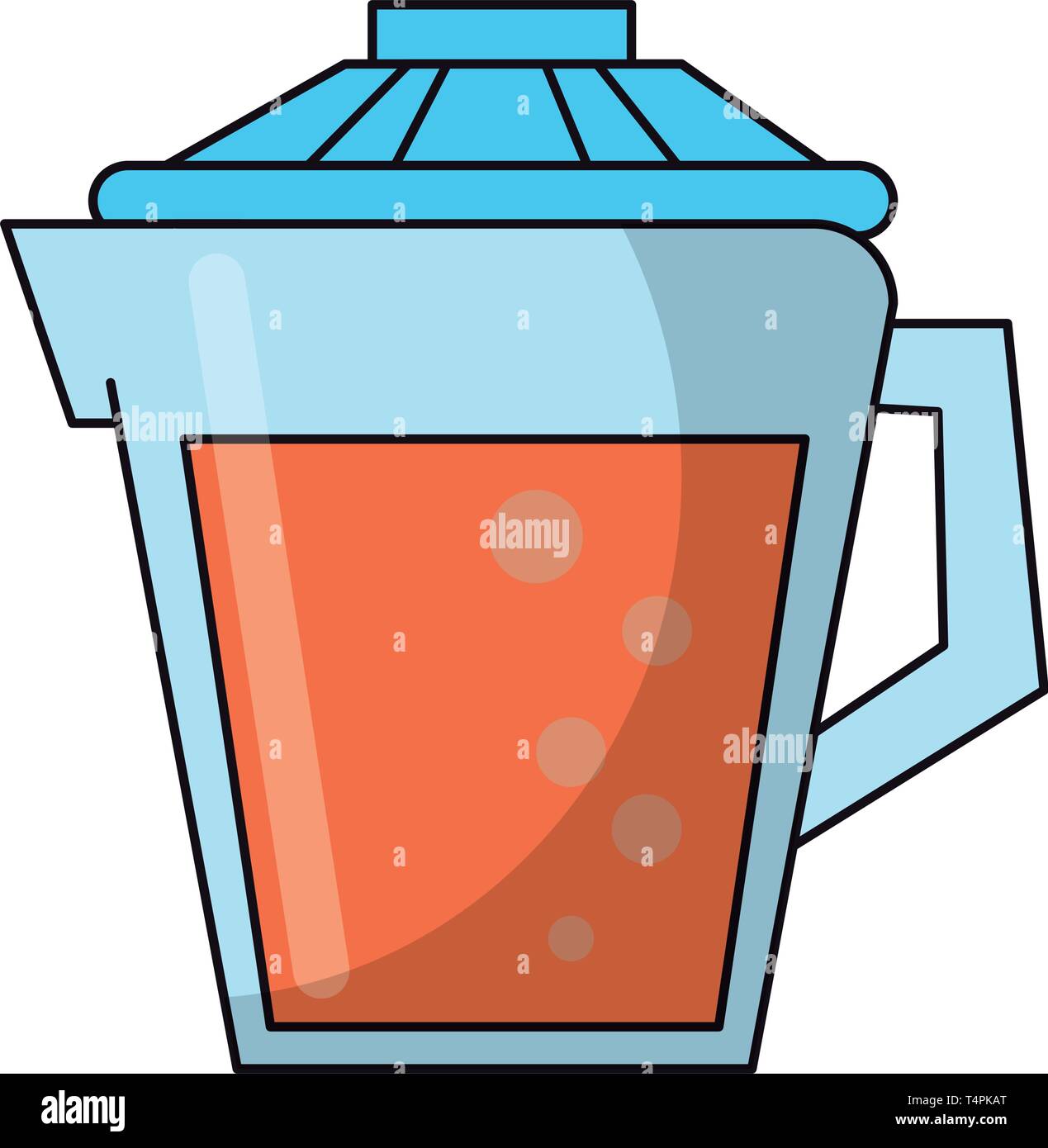 Juice glass jar isolated Stock Vector Image & Art - Alamy