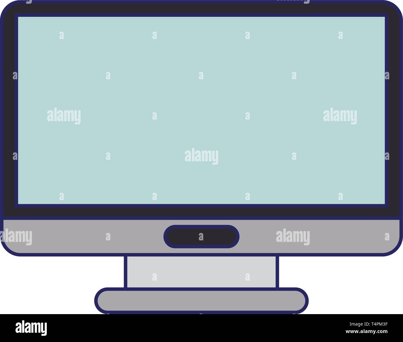 Computer screen hardware blue lines Stock Vector Image & Art - Alamy