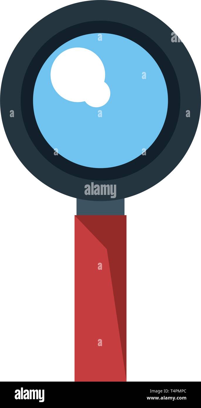 Magnifying glass symbol isolated Stock Vector Image & Art - Alamy