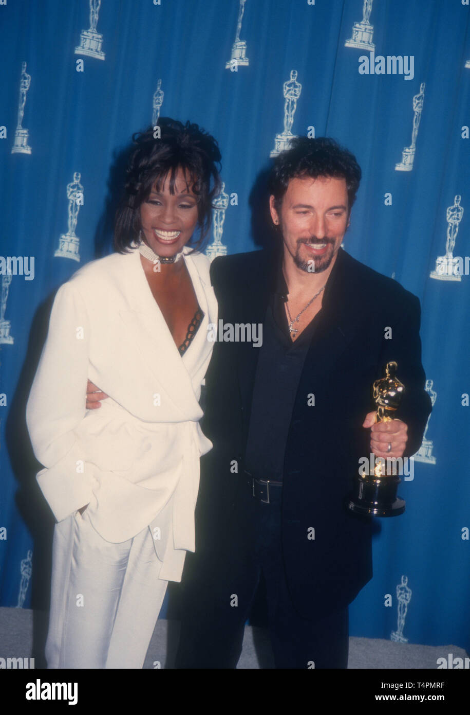 Los Angeles, California, USA 21st March 1994 Singer Whitney Houston and ...