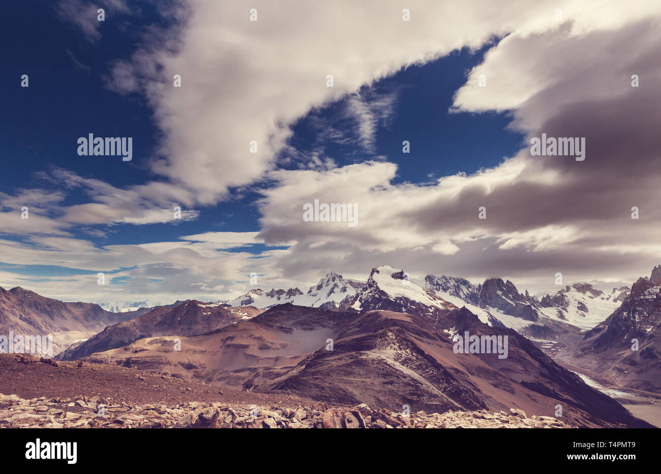 Patagonia landscapes in Southern Argentina Stock Photo - Alamy