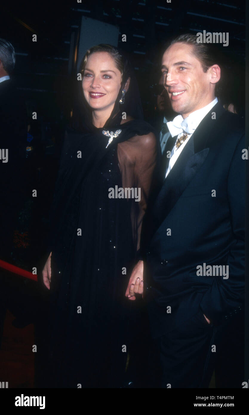Los Angeles, California, USA 21st March 1994 Actress Sharon Stone and ...