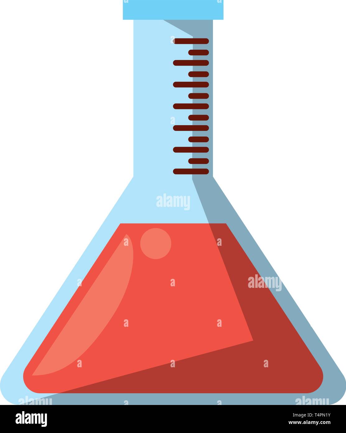 Chemistry flask symbol isolated Stock Vector Image & Art - Alamy