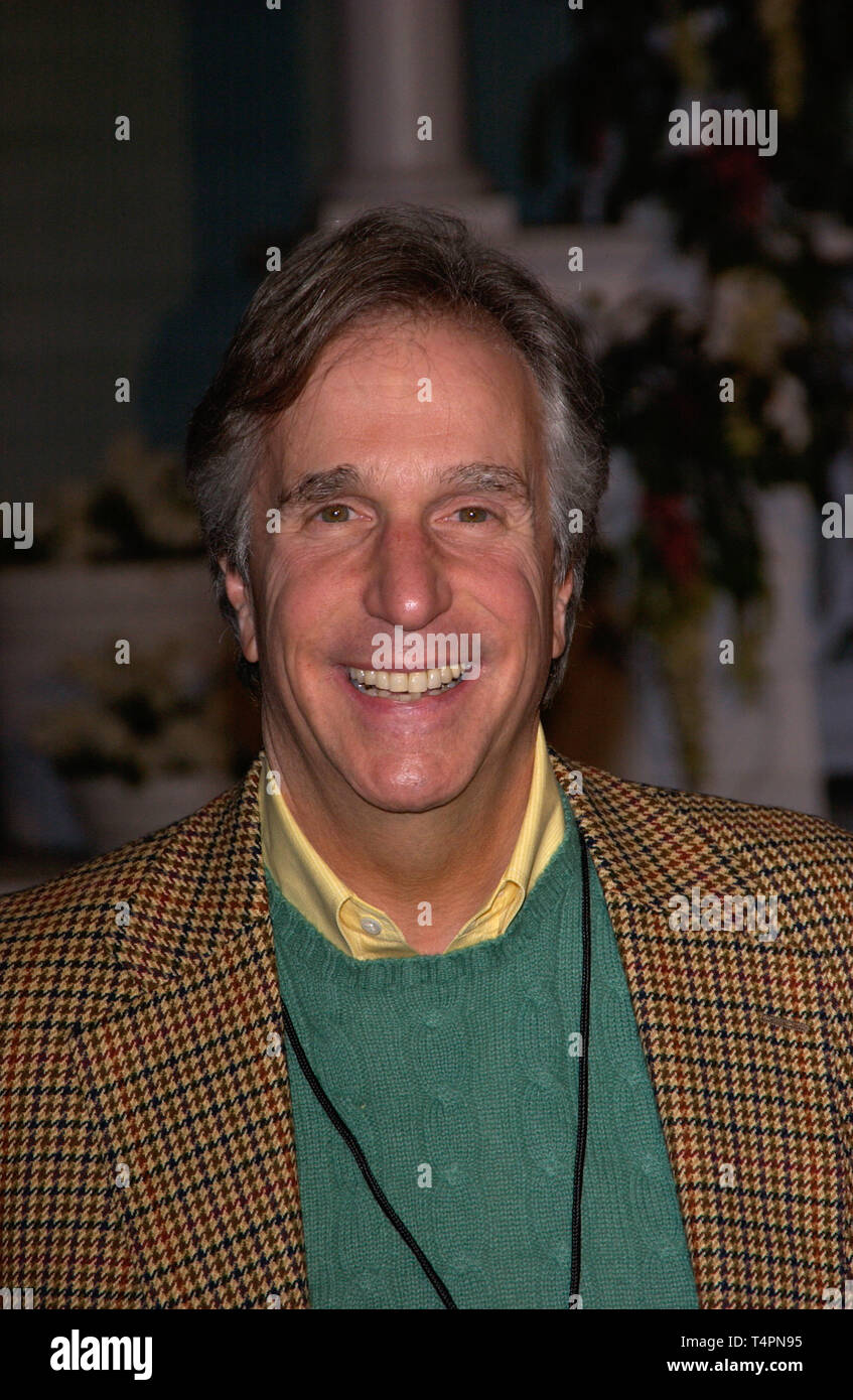 LOS ANGELES, CA. January 23, 2005: Actor HENRY WINKLER at ABC TV's All ...