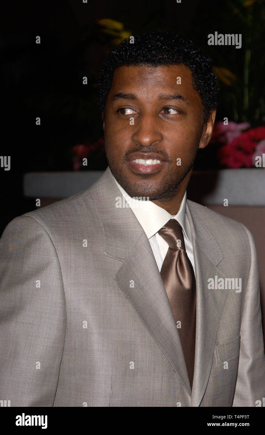 Kenneth babyface edmonds singer beverly hills hi-res stock photography ...