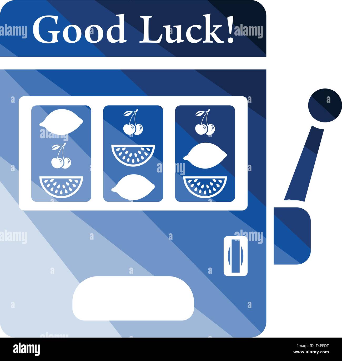 Armed bandit icon Stock Vector Images - Alamy