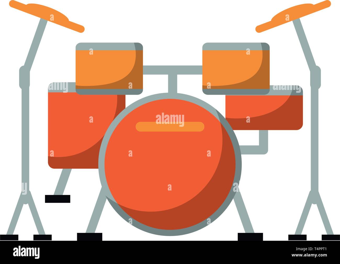 Drum music instrument isolated Stock Vector Image & Art - Alamy