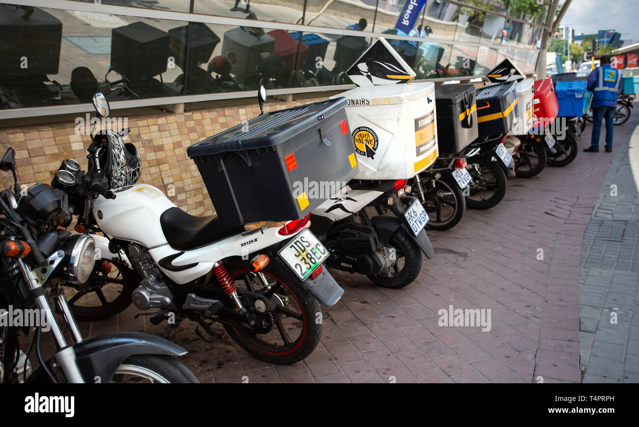 Delivery bikes hi-res stock photography and images - Alamy