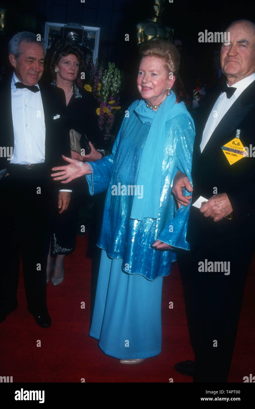 Los Angeles, California, USA 21st March 1994 Actress Deborah Kerr ...
