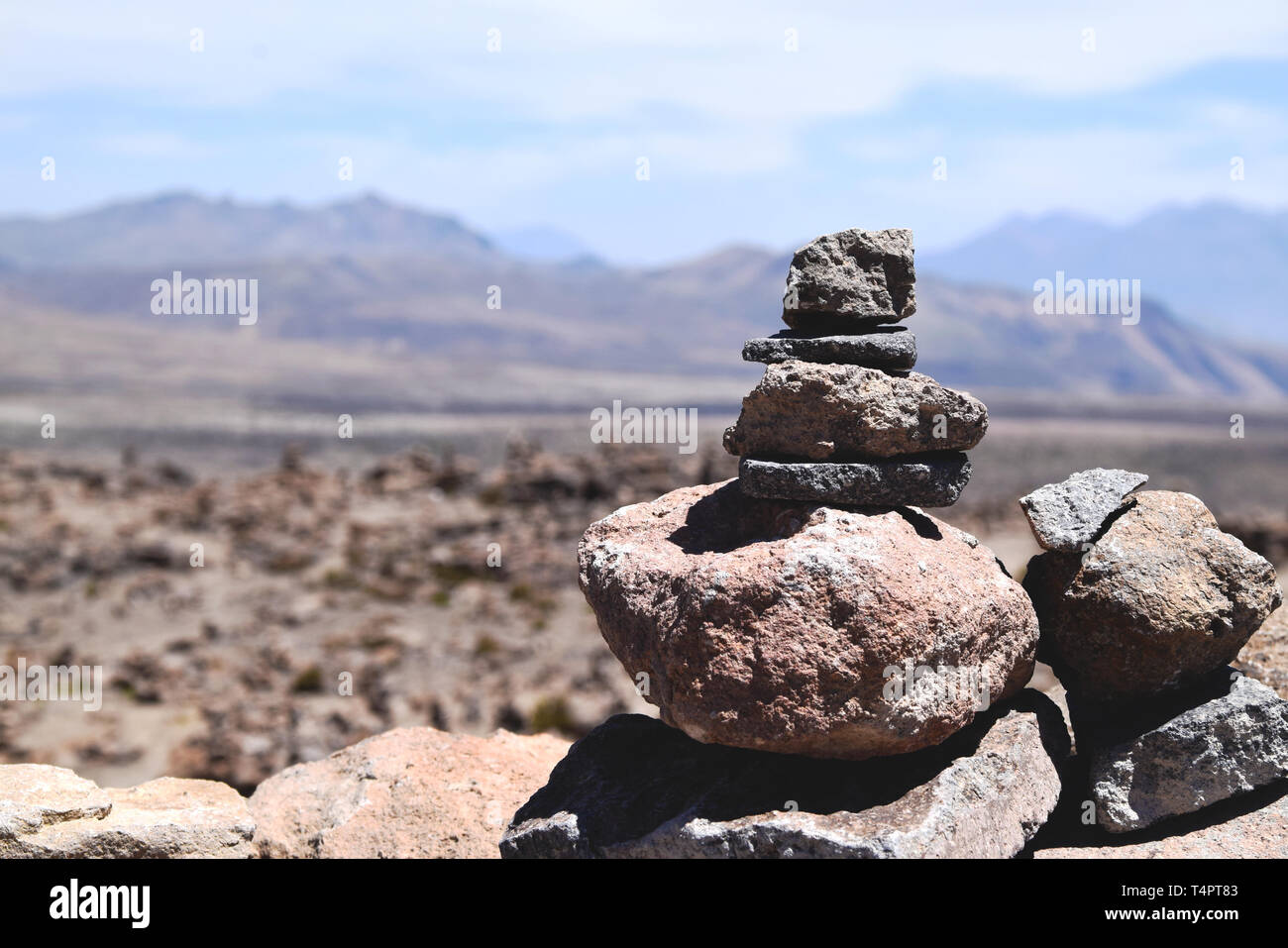 Stones piled on top of each other hi-res stock photography and images ...