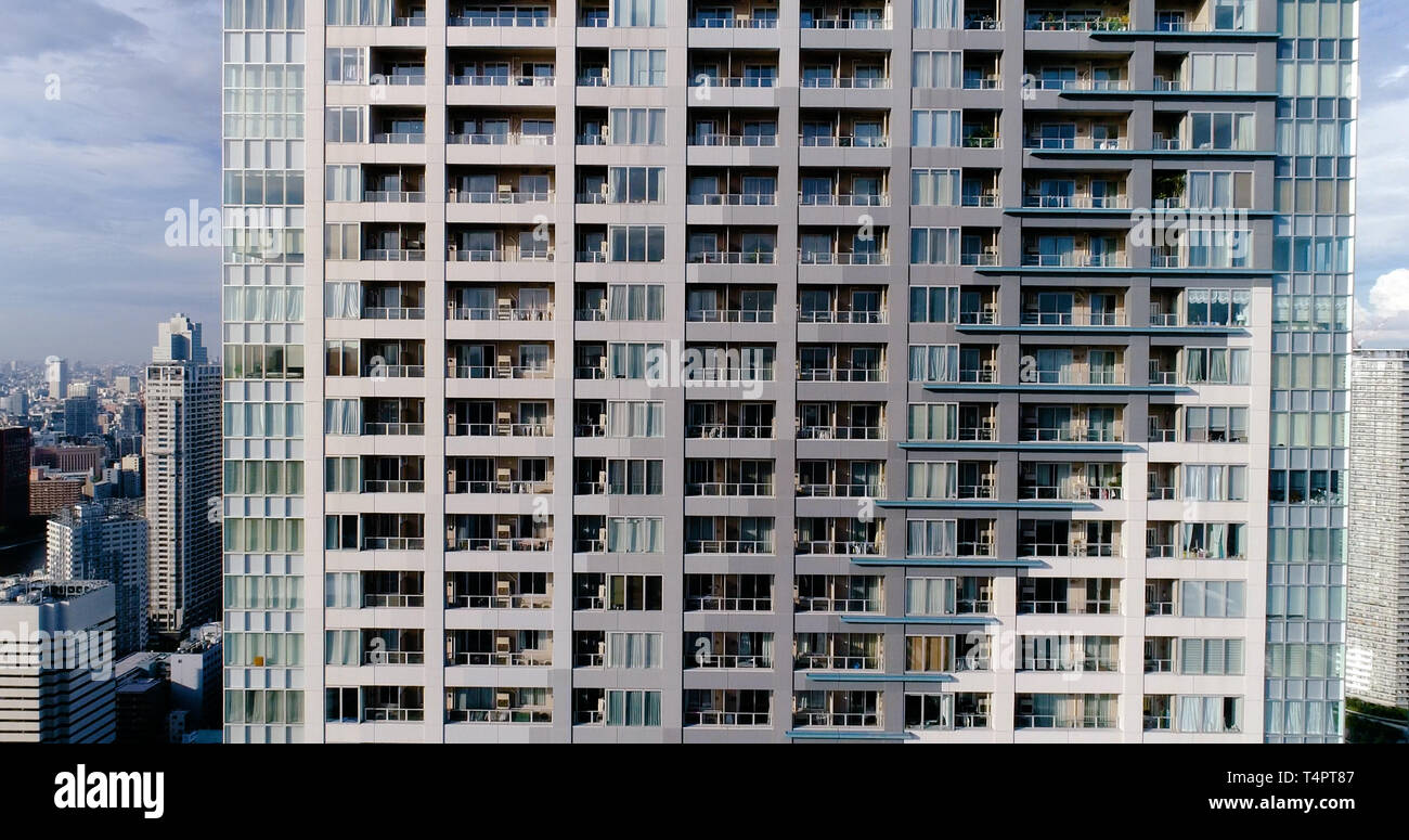 tokyo building in aerial view Stock Photo - Alamy