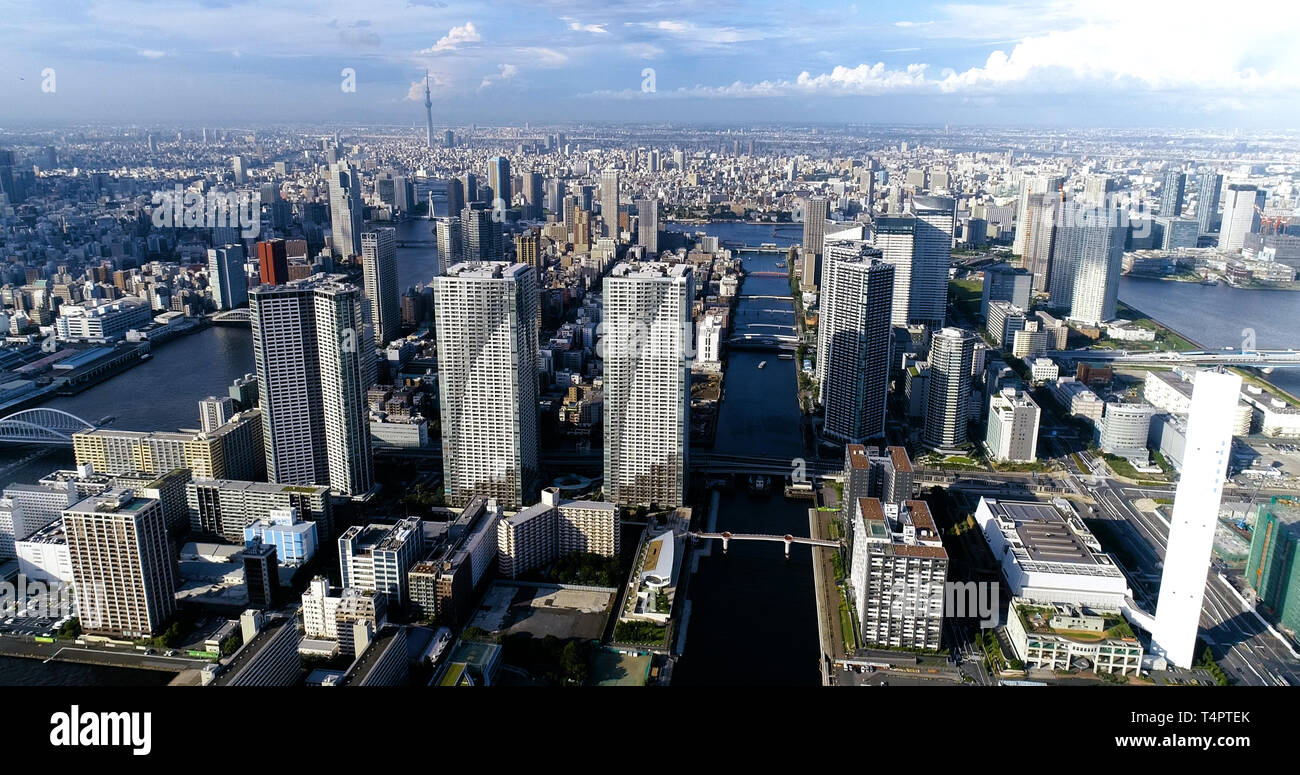 Tokyo bay tokyo aerial hi-res stock photography and images - Alamy