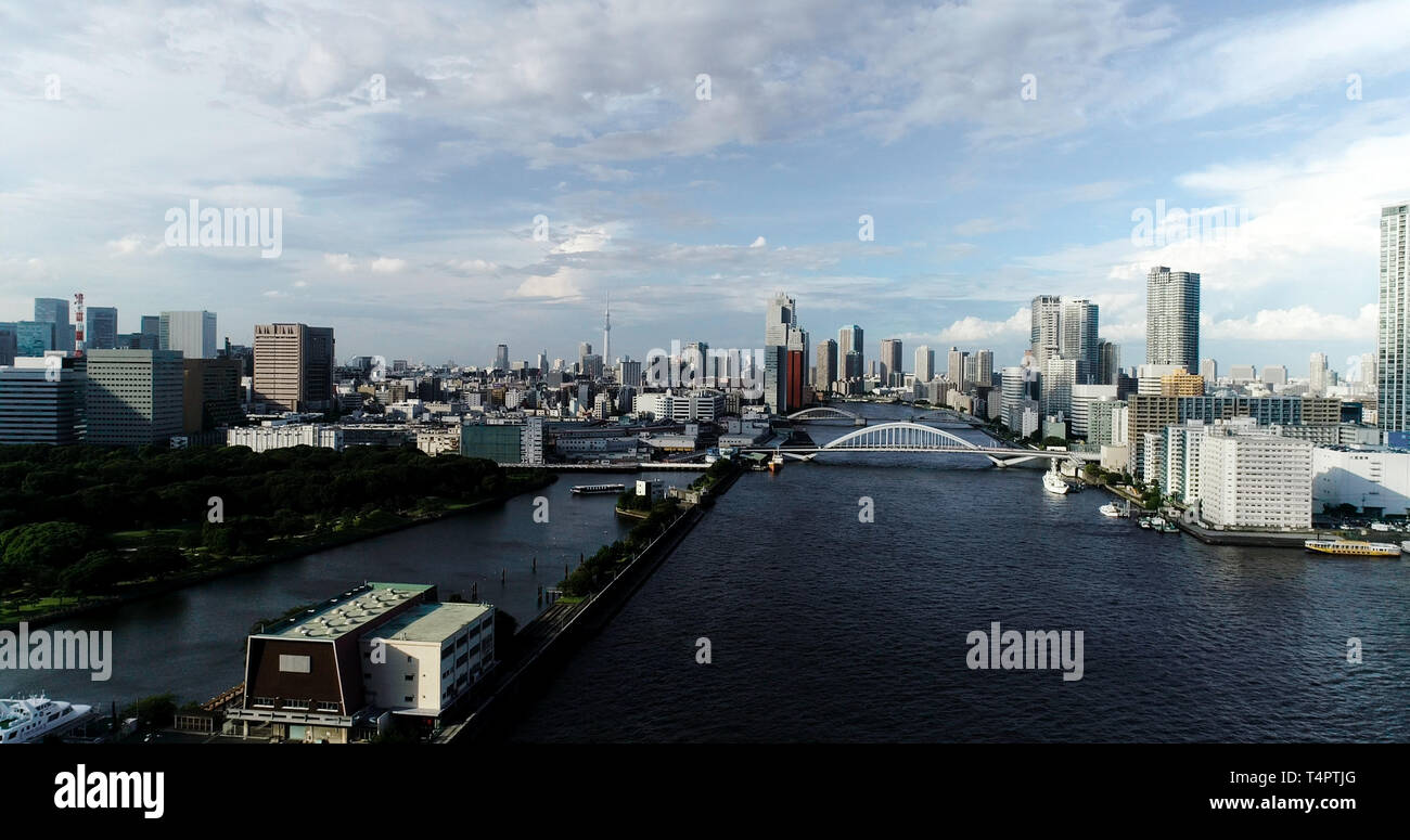 Tokyo bay aerial hi-res stock photography and images - Alamy