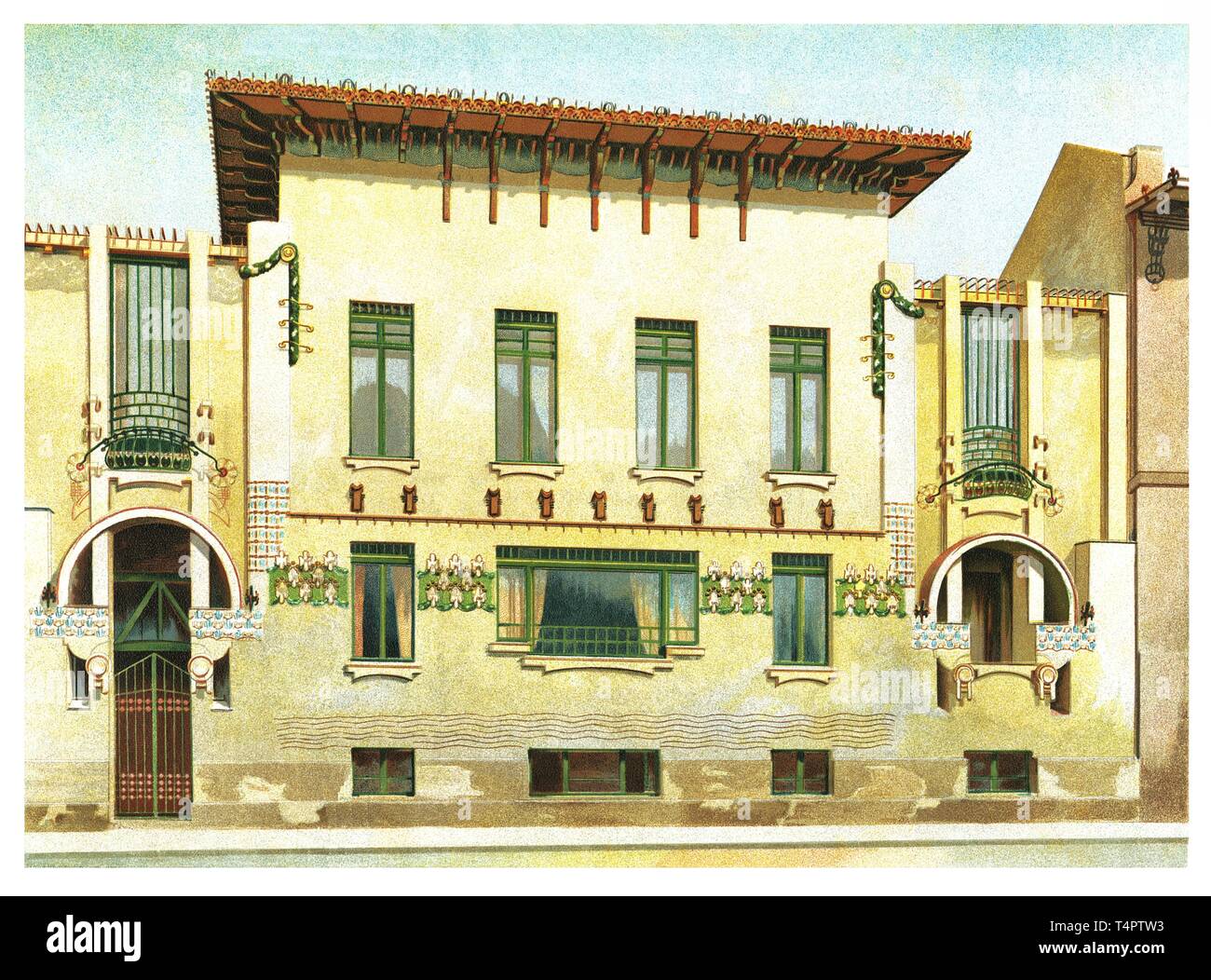 Engraved facade hi-res stock photography and images - Alamy