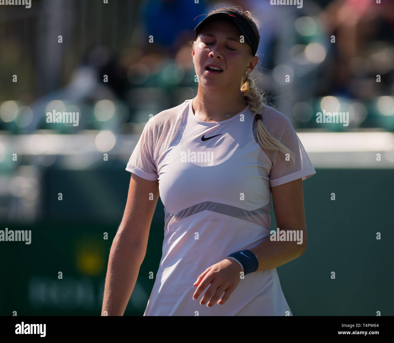 MIAMI, UNITED STATES OF AMERICA - MARCH 20 : Amanda Anisimova of the ...