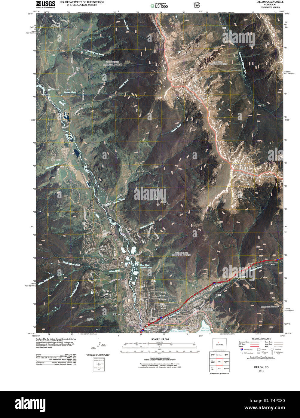 Map of dillon hi-res stock photography and images - Alamy