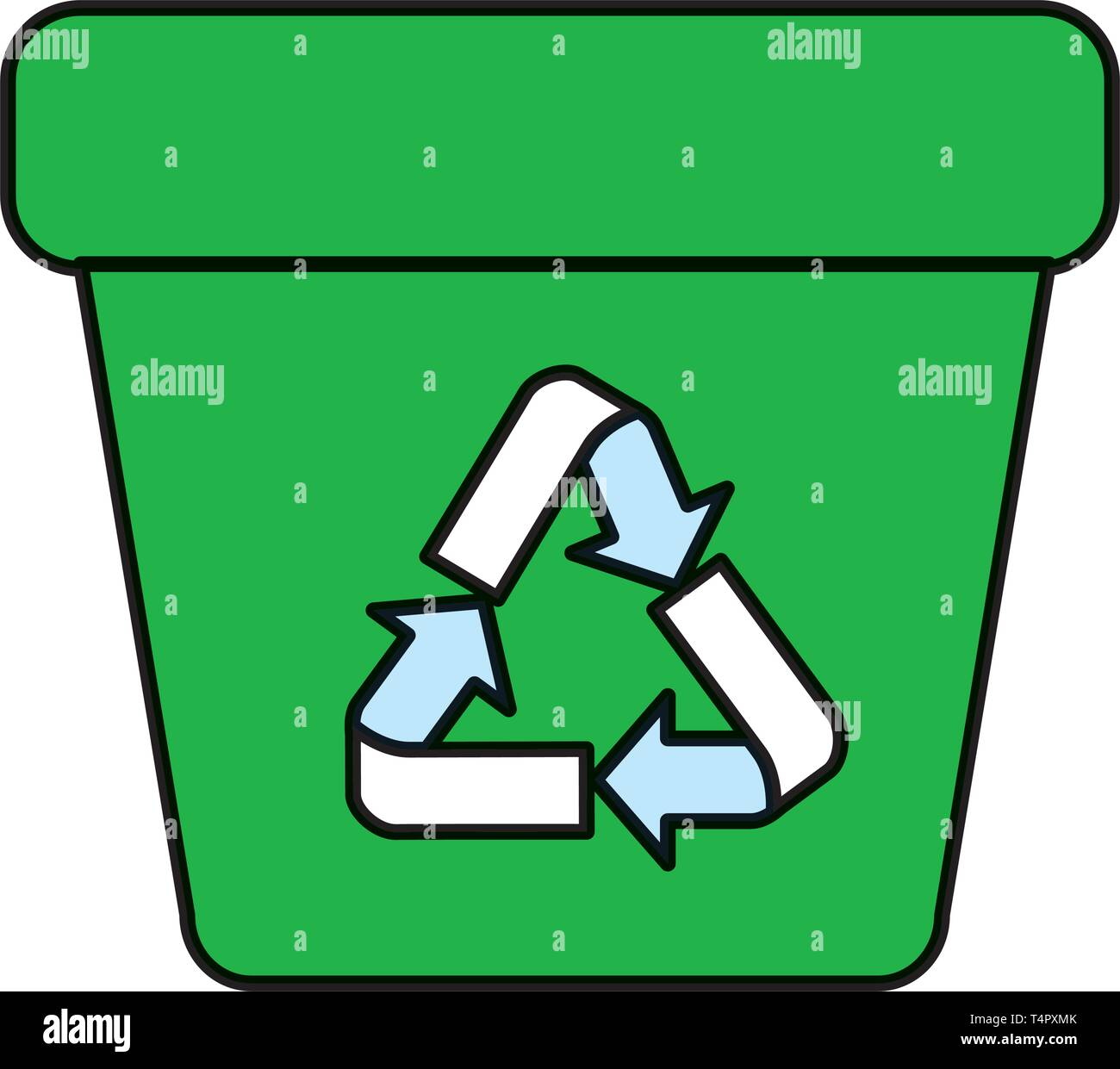 Recycled pot Stock Vector Images - Alamy
