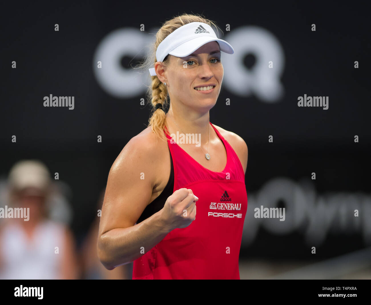 SYDNEY, AUSTRALIA - JANUARY 11 : Angelique Kerber of Germany at the ...
