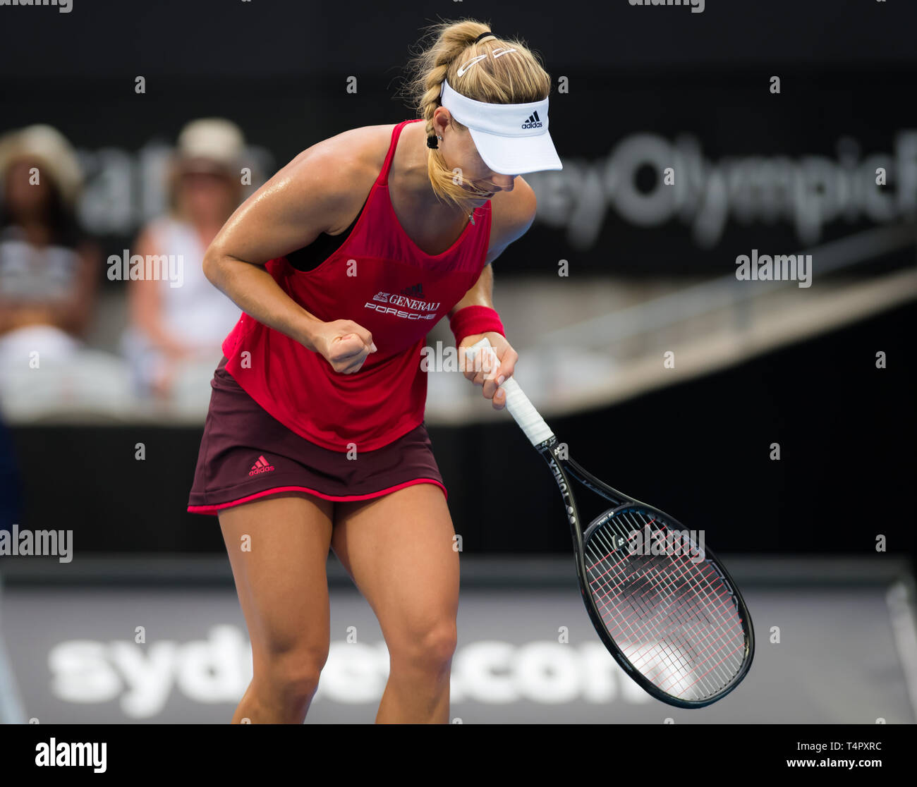 SYDNEY, AUSTRALIA - JANUARY 11 : Angelique Kerber of Germany at the ...