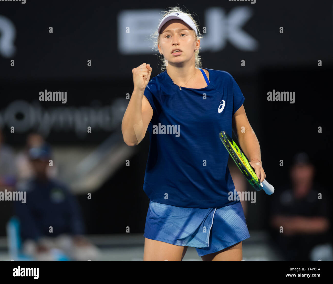 SYDNEY, AUSTRALIA - JANUARY 10 : Daria Gavrilova of Australia at the 2018 Sydney International ...